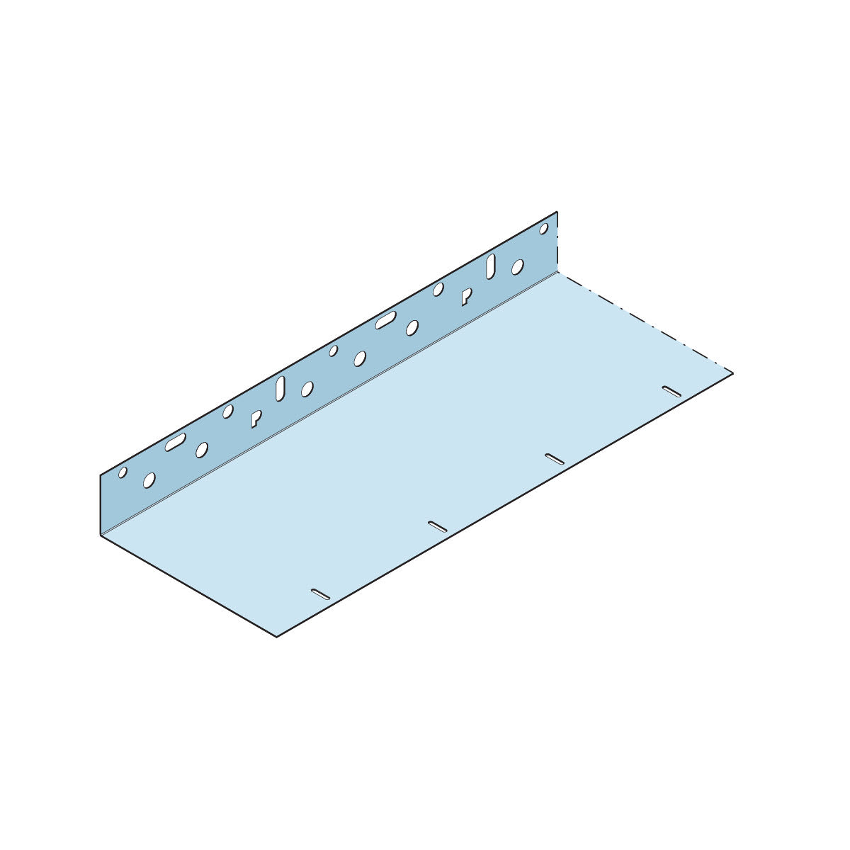 Certifix Ventilated Starter Profile System Angle 48 x 140mm Aluminium ...