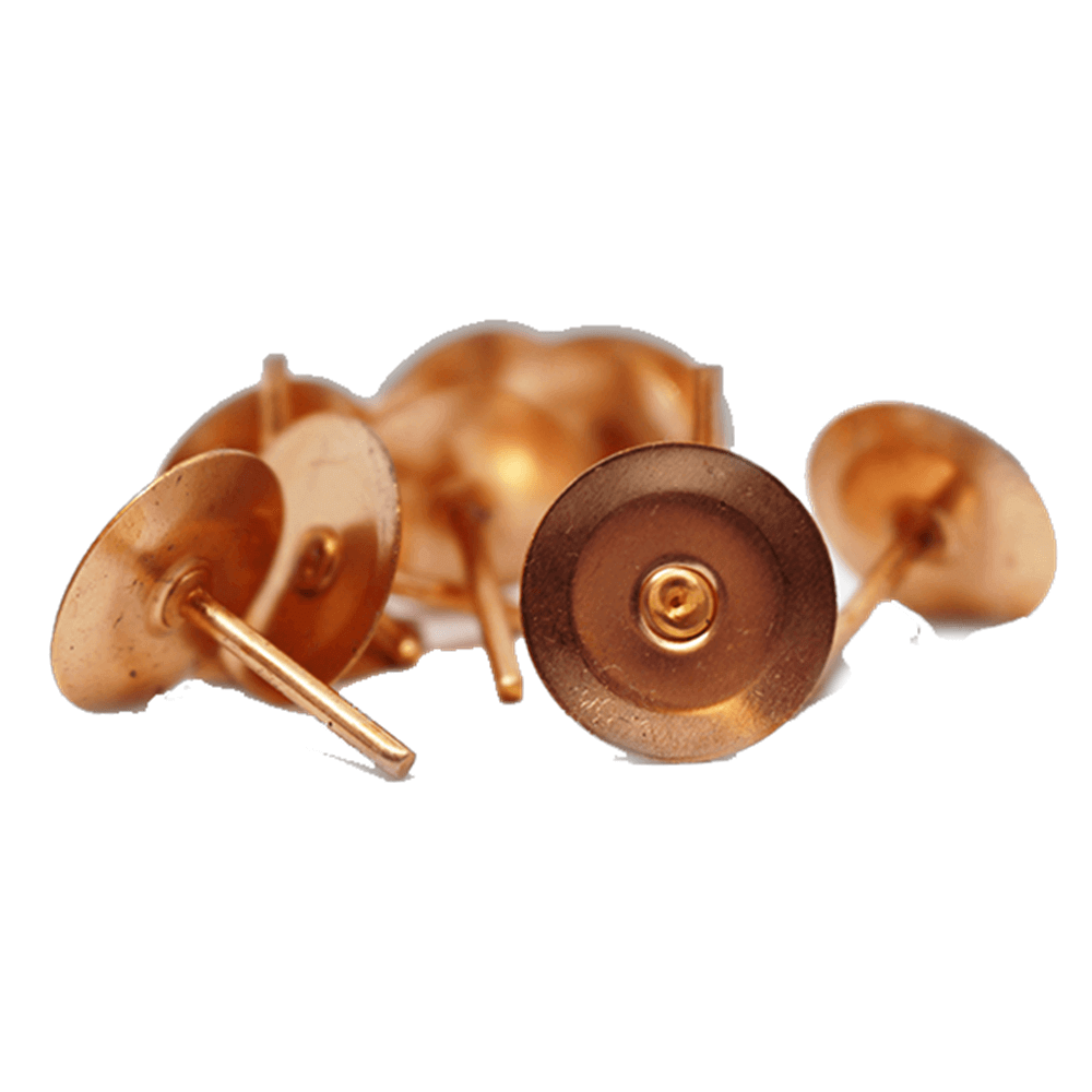 Samac Copper Disc Rivets (100) | Certifix Ltd