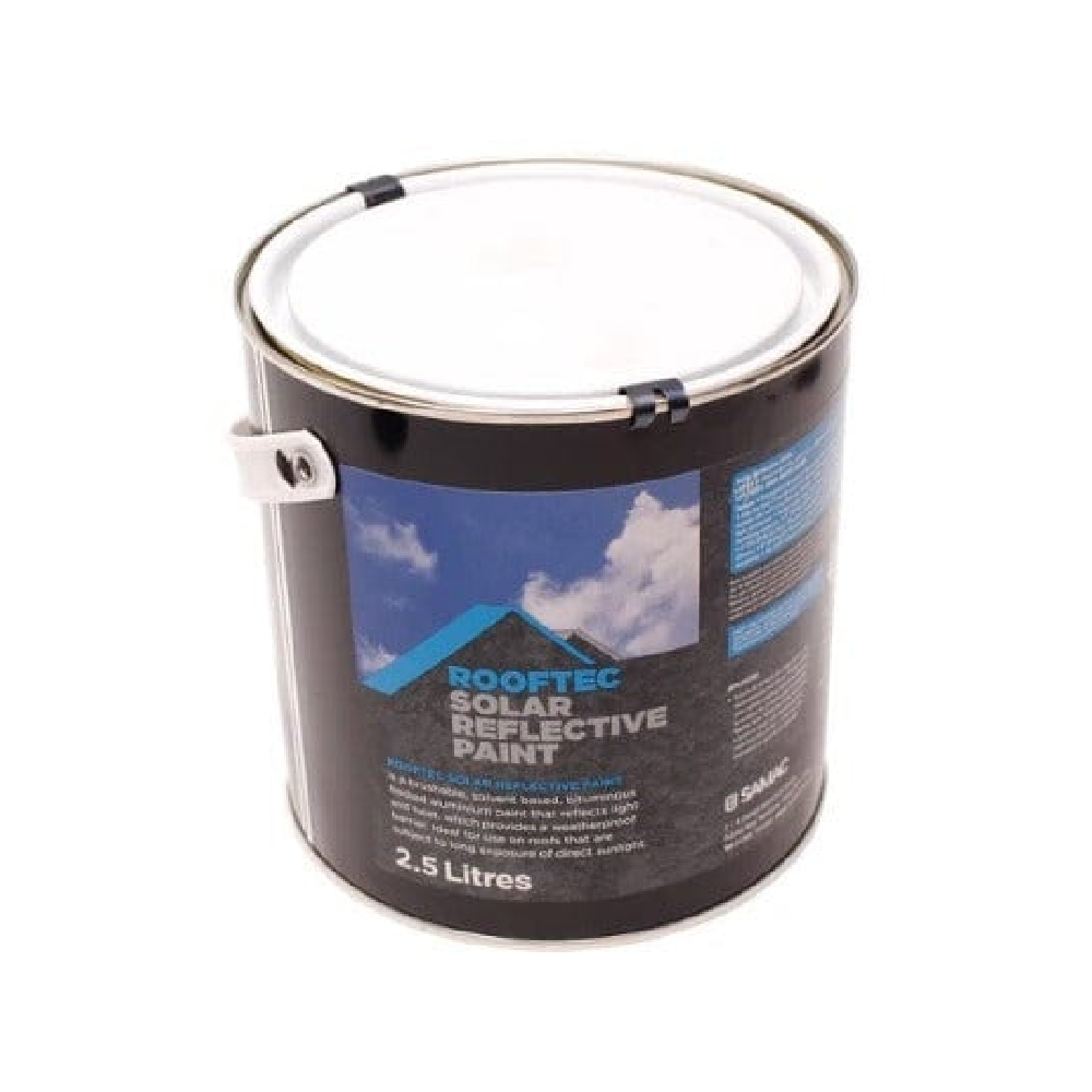 Samac Rooftec Solar Reflective Paint 2.5L -DISC (Box of 6) | Certifix Ltd