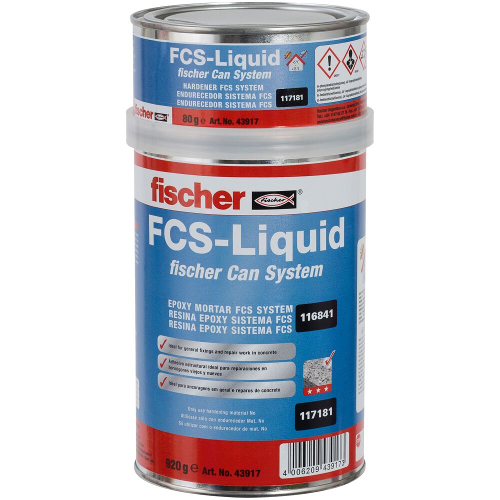 Fischer Epoxy FCS Repair System - Liquid | Certifix